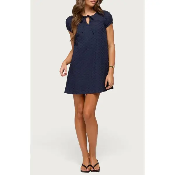EDIKTED Mariella Lacy Minidress