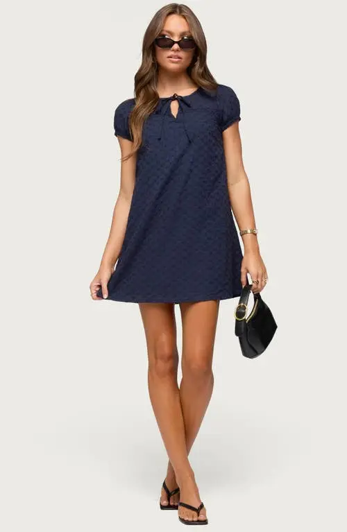EDIKTED Mariella Lacy Minidress