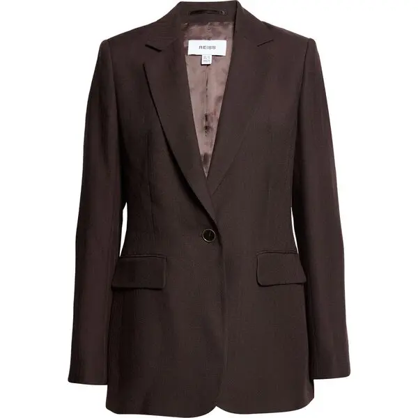 REISS Jodie Single Button Blazer