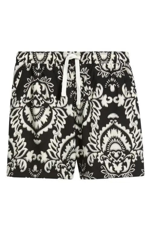 RIZORT Xander Tapestry Print Drawstring Shorts