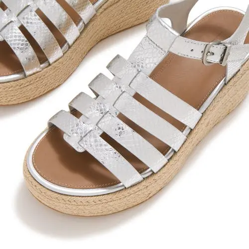 Fitflop Platfform Metallic Espadrille Fisherman Sandals