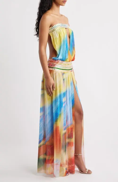 JADED LONDON Embellished Maxi Dress