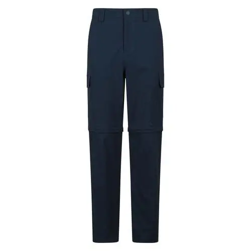 Mountain Warehouse Delta Stretch Zip-off Regular Cargo Pants - Navy
