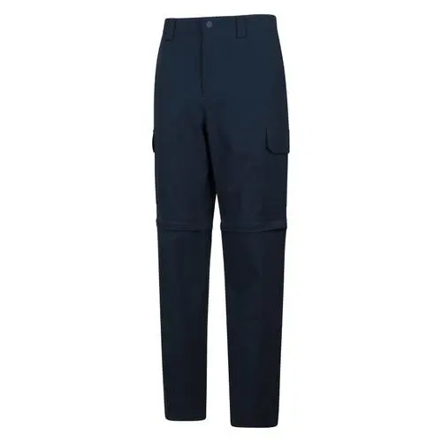 Mountain Warehouse Delta Stretch Zip-off Regular Cargo Pants - Navy