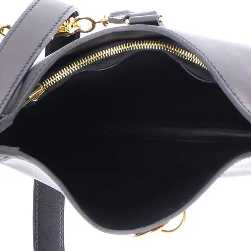 Hermès Trim Duo Bag Evercolor 24 - Black