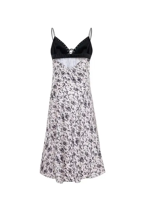 PCFG The Party Edit Asymmetric Satin Dress