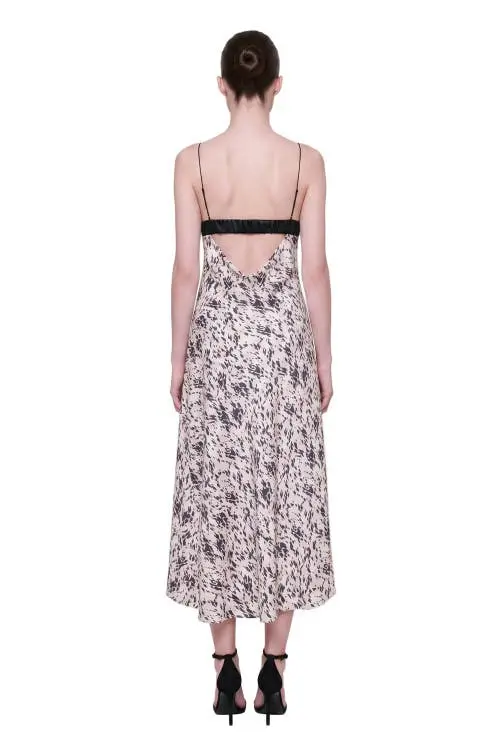 PCFG The Party Edit Asymmetric Satin Dress