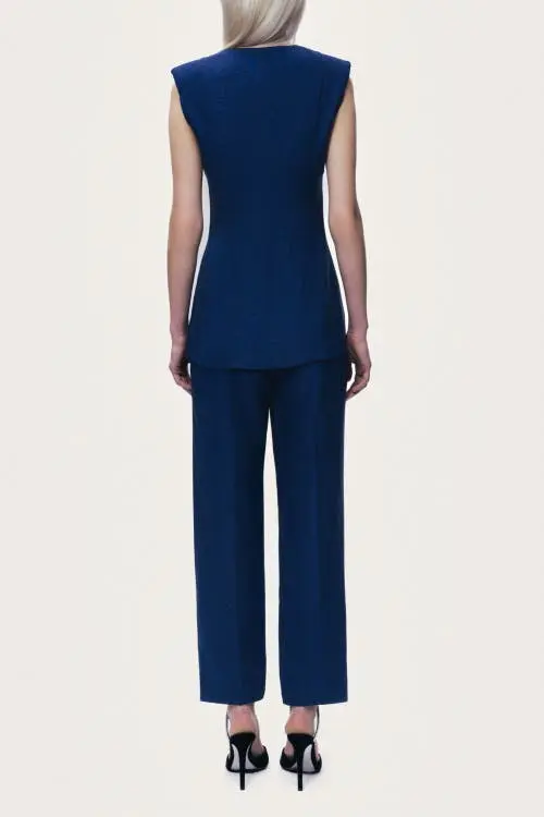 NOCTURNE Straight Leg High Rise Trousers