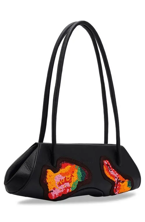 BEHNO Elizabeth Mini Leather Baguette