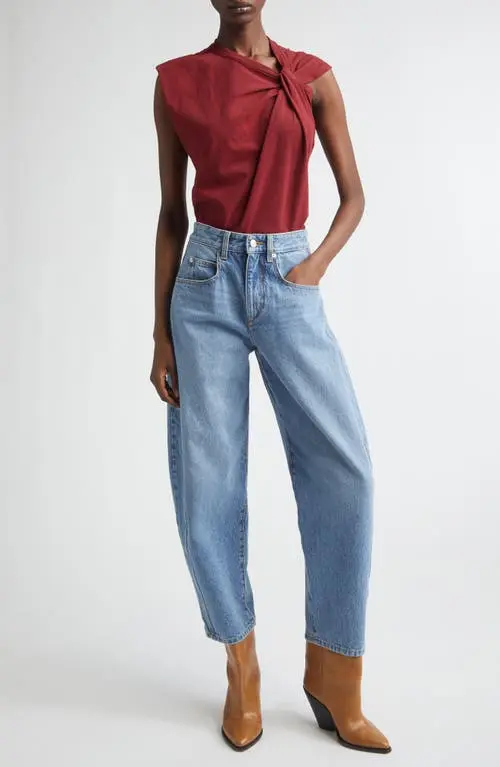 Isabel Marant Étoile Oriane Barrel Leg Jeans