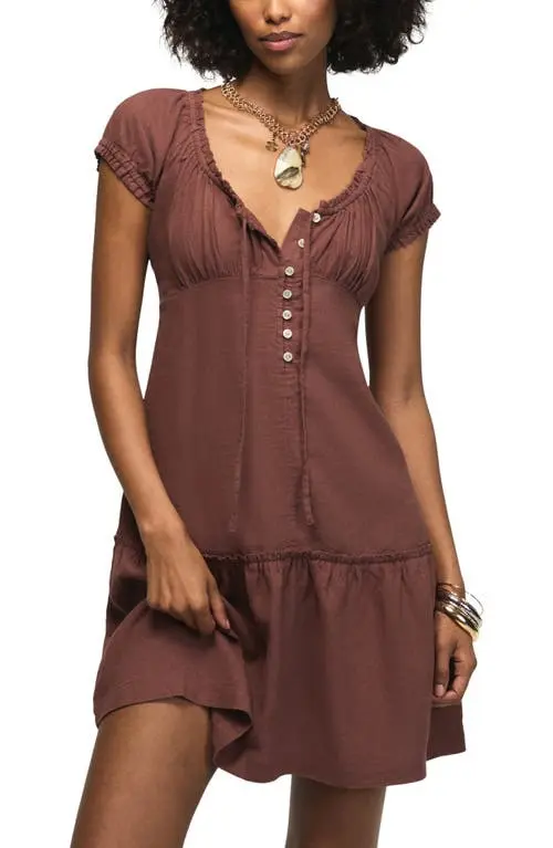Lucky Brand Market Short Sleeve Minidress
