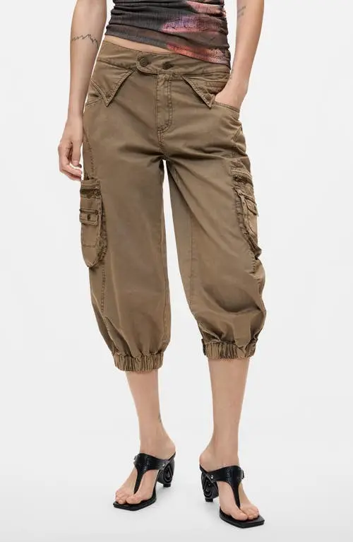 Desigual Capri Cargo Pants