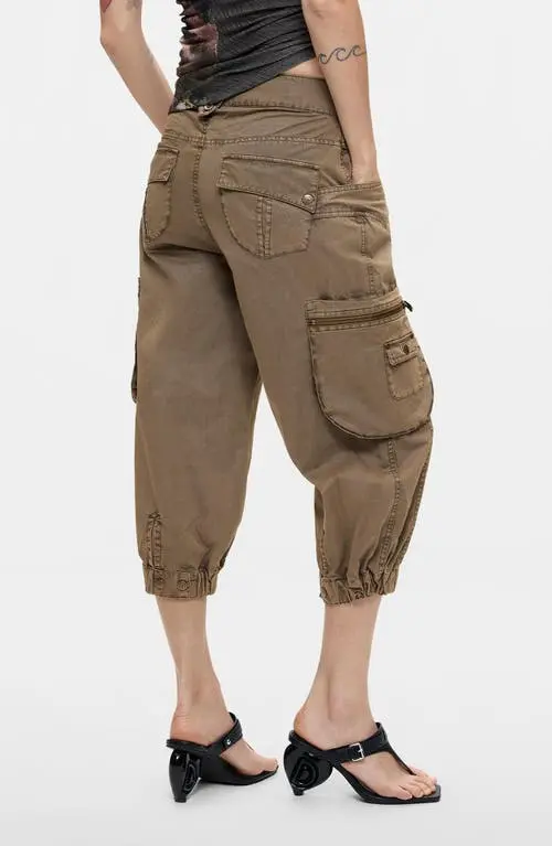 Desigual Capri Cargo Pants