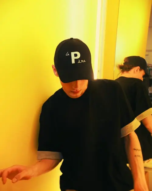 LE PERE Le Père Logo Dad Cap