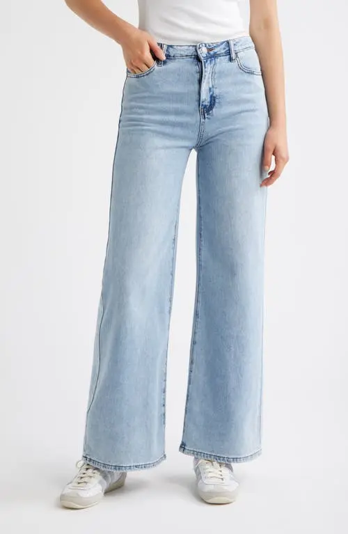 TRACTR High Rise Wide Leg Jeans