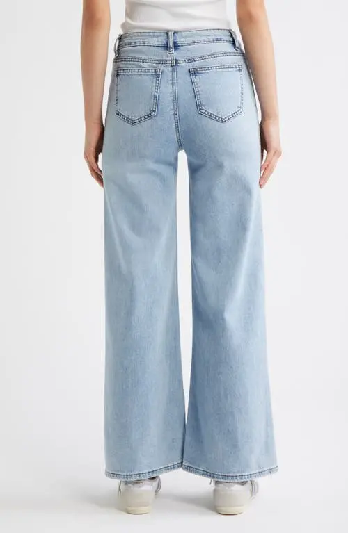 TRACTR High Rise Wide Leg Jeans