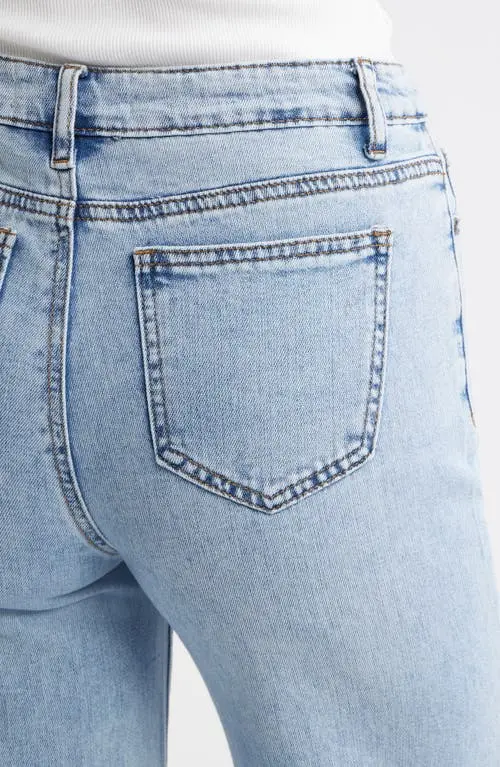 TRACTR High Rise Wide Leg Jeans