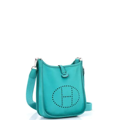 Hermès Evelyne Bag Gen Iii Epsom Tpm - Blue