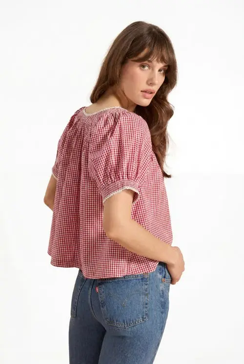 IF ONLY IF Caitlyn Blouse