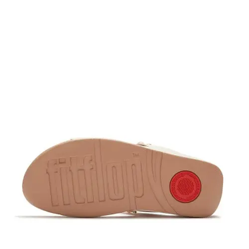 Fitflop Lulu Beaded Slides - Paris Beige