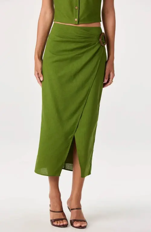 Astr The Label Onyx Midi Skirt