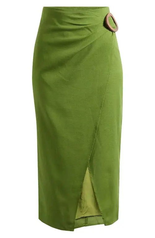 Astr The Label Onyx Midi Skirt