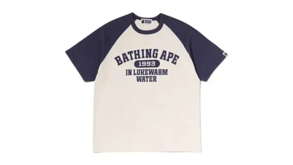 A BATHING APE Bathing Ape Raglan Tee Shirt