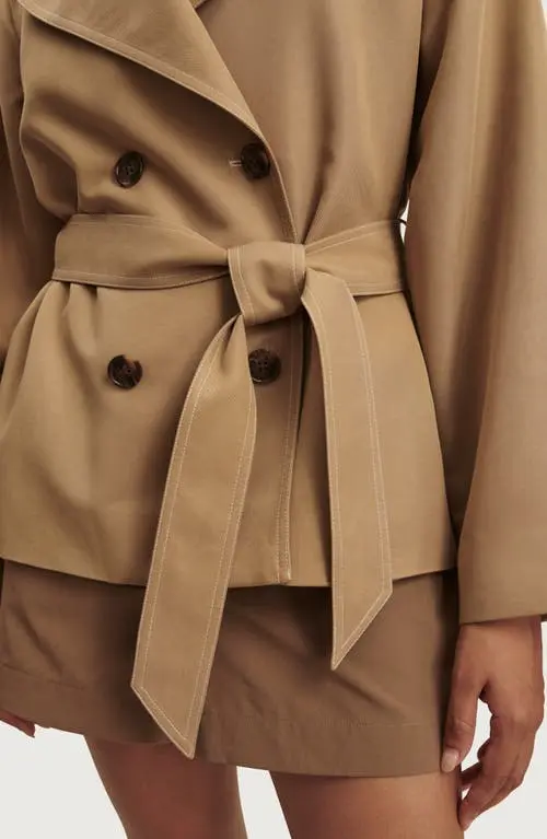 Varley Maddox Short Trench Coat