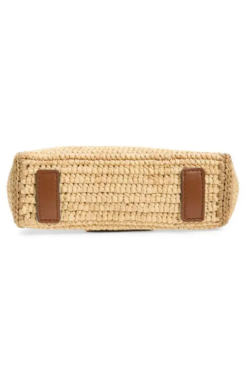 ANYA HINDMARCH Mini Raffia Eyes Crossbody Tote