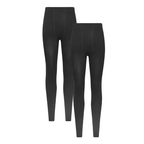 Mountain Warehouse Brushed Isotherm Thermal Leggings - Black