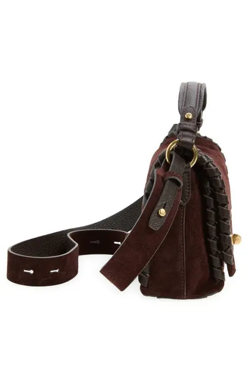 ANYA HINDMARCH Mortimer Suede Crossbody Bag
