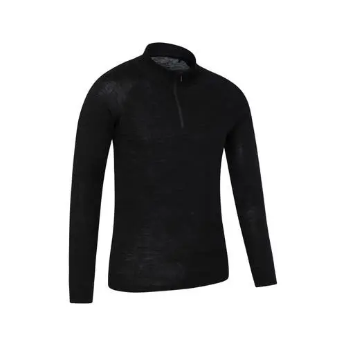 Mountain Warehouse Merino Ii Base Layer Top - Black
