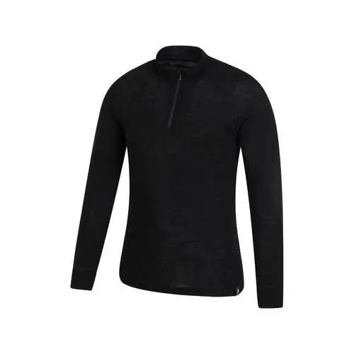 Mountain Warehouse Merino Ii Base Layer Top - Black