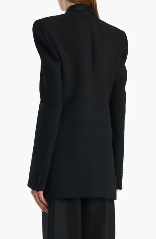 Khaite Armair Double Face Crepe Blazer