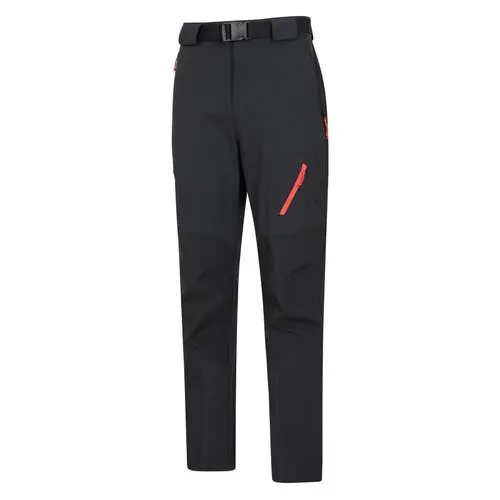 Mountain Warehouse Forest Water Resistant Hiking Trousers - Black