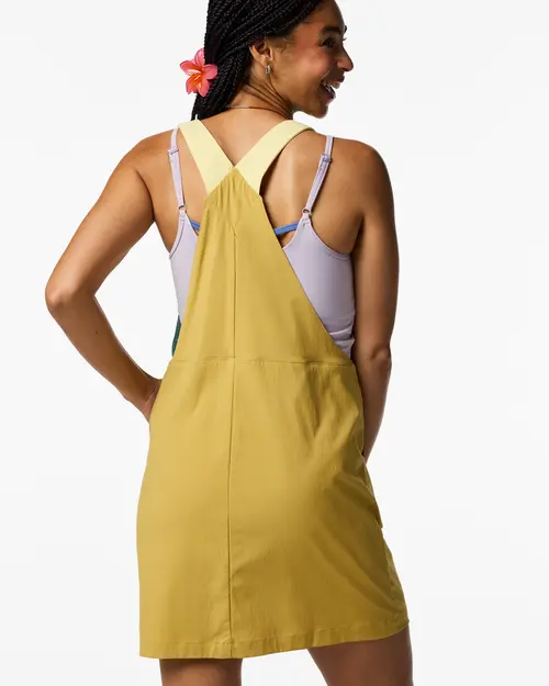 COTOPAXI Tolima Overall Dress - Husk