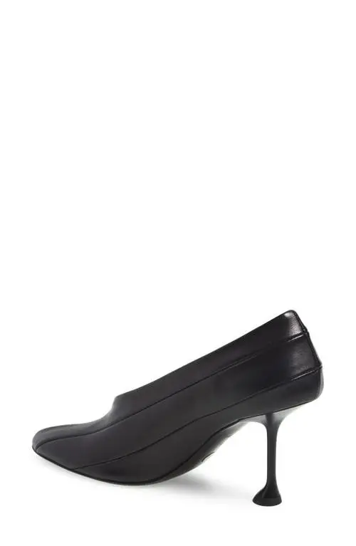 Proenza Schouler Pieced Lambskin Leather Pumps - Black