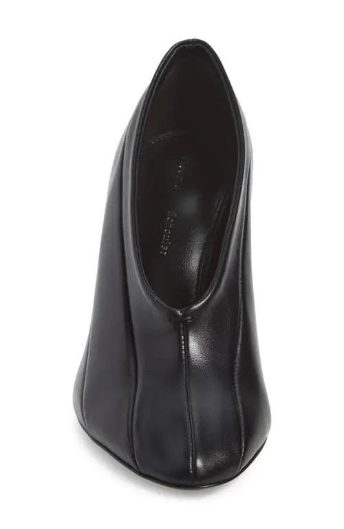 Proenza Schouler Pieced Lambskin Leather Pumps - Black