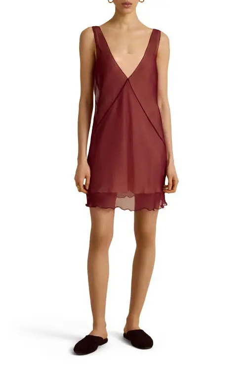 Marina Moscone Layered Camisole Dress