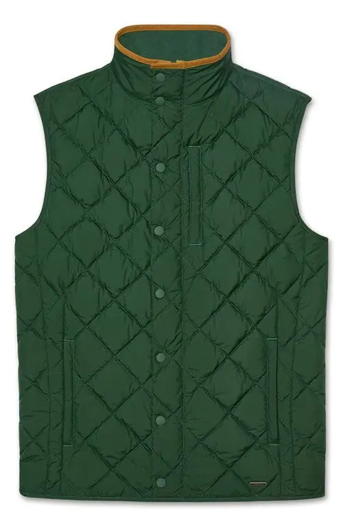 Mizzen+main Belmont Quilted Water-resistant Recycled Polyester Vest