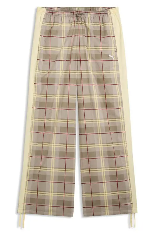 PUMA Relaxed Tartan Woven Pants