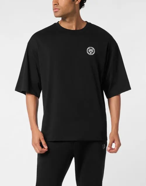PLEIN SPORT T-shirt Round Neck Ss Athletic-luxe
