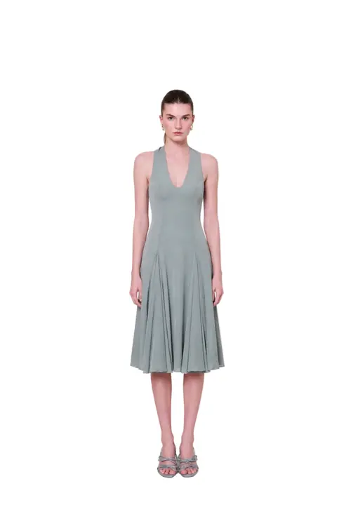 PCFG The Party Edit Silk Midi Dress