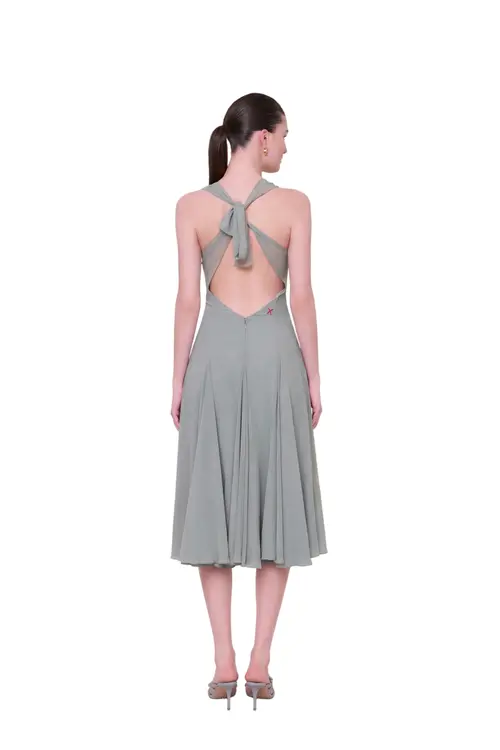 PCFG The Party Edit Silk Midi Dress