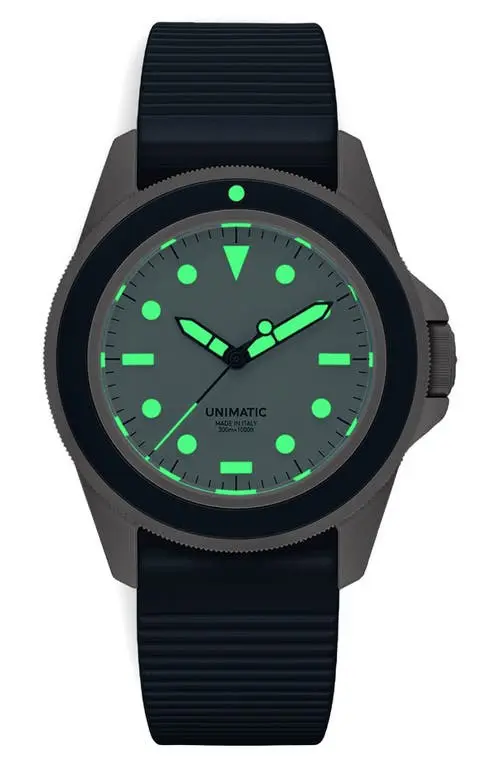 UNIMATIC Swimming Pool Diving Watch - Light Blue
