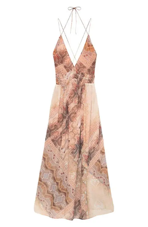 PER UNA BY M&S Tie Back Midi Dress