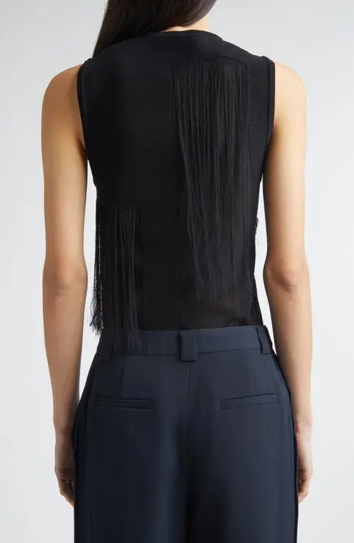 JASON WU Sleeveless Fringe Top