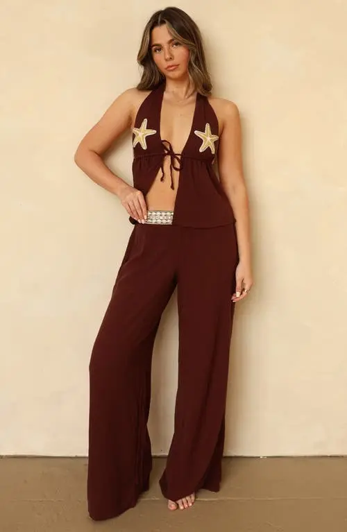 DIPPIN DAISY'S Vila Wide-leg Pants - Terra