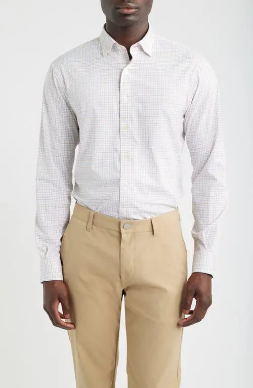 Johnnie-o Bluffton Everyday Performance Pin Pane Button-up Shirt