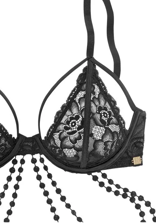 LASCANA Strappy Lace Unlined Bra